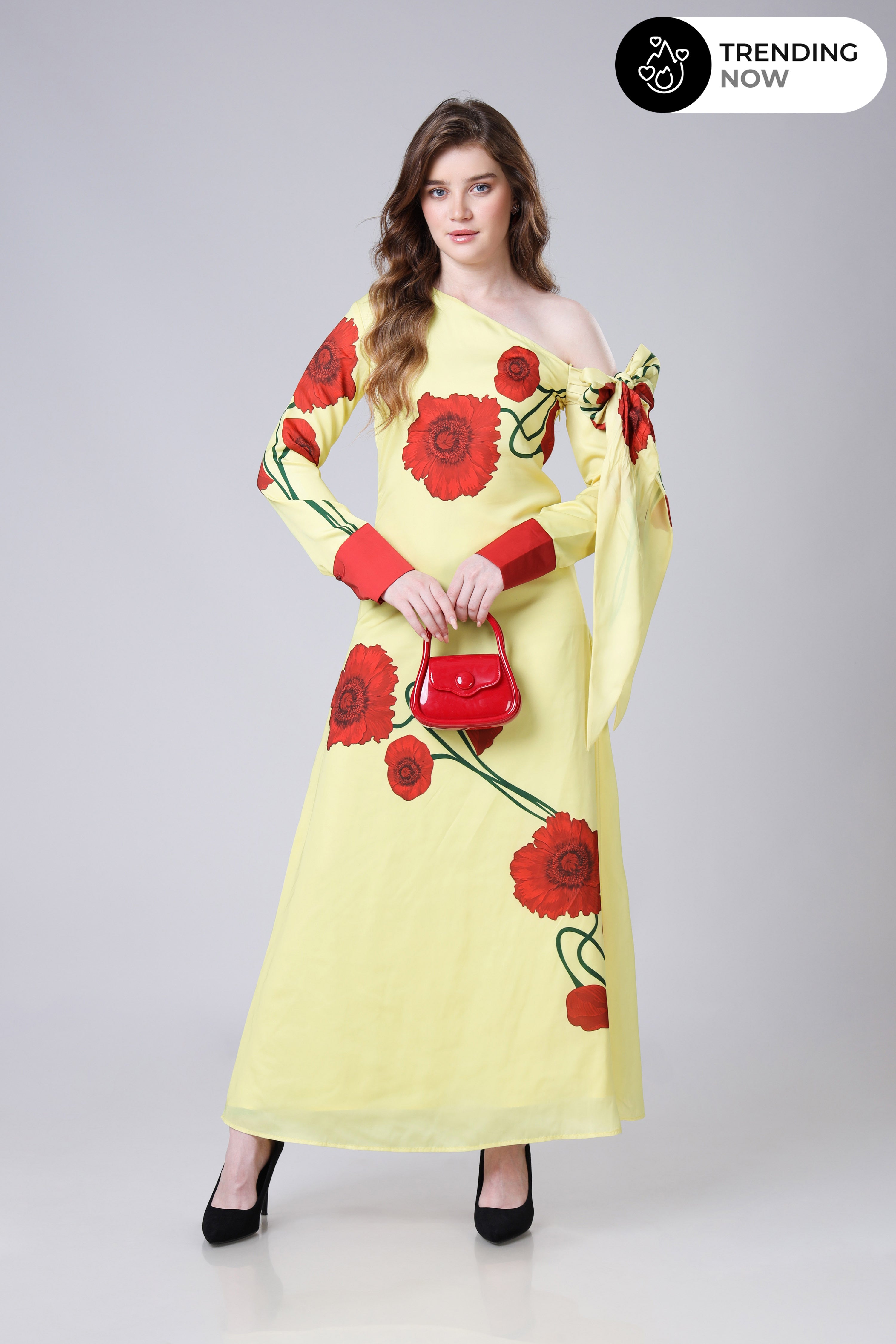 Mic And Maxi - Viral Floral Womens Maxi Dress For Anchoring Queens ...