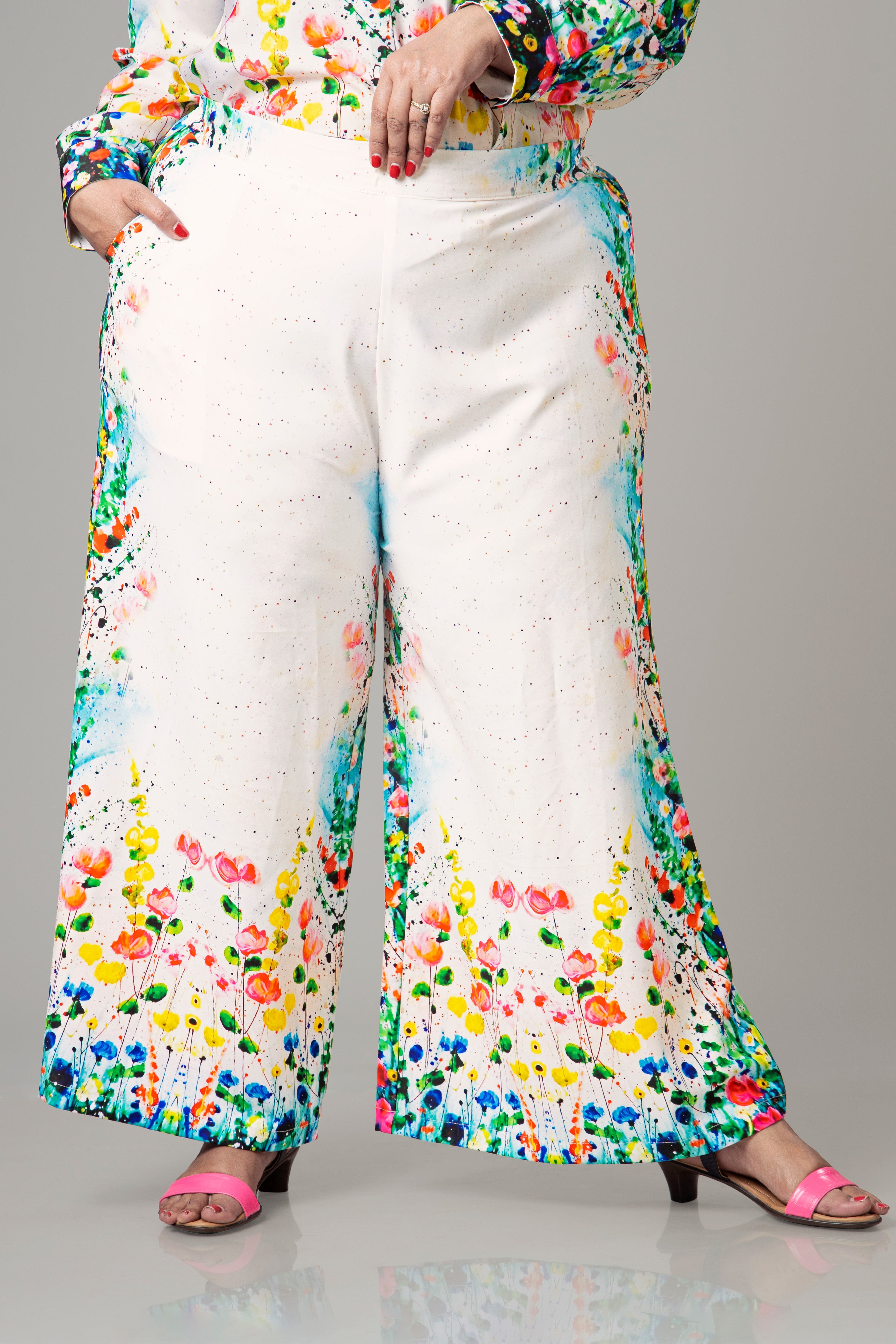 Spiffy Floral Ladies Bottom Wear – neofaa.com
